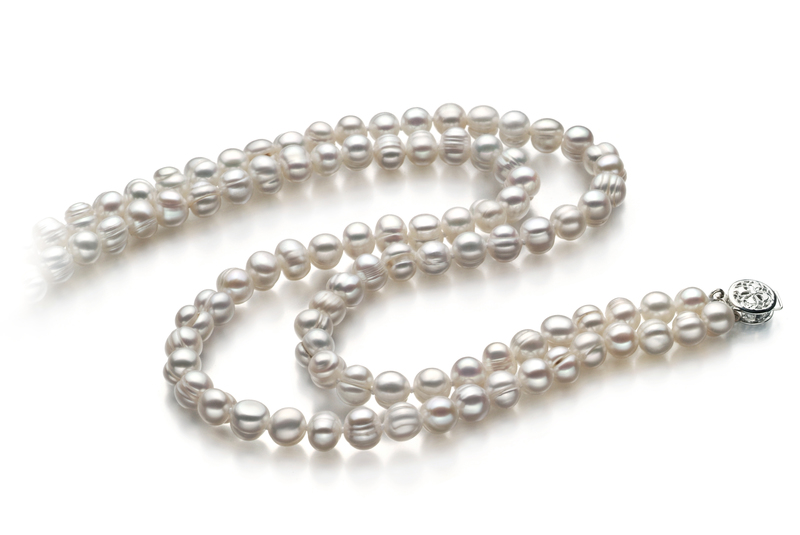 White Freshwater Pearl Necklace