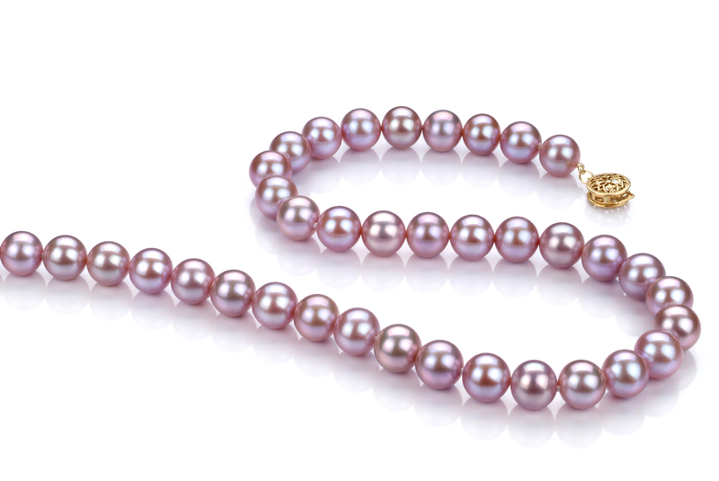Lavender Freshwater Pearl Necklace